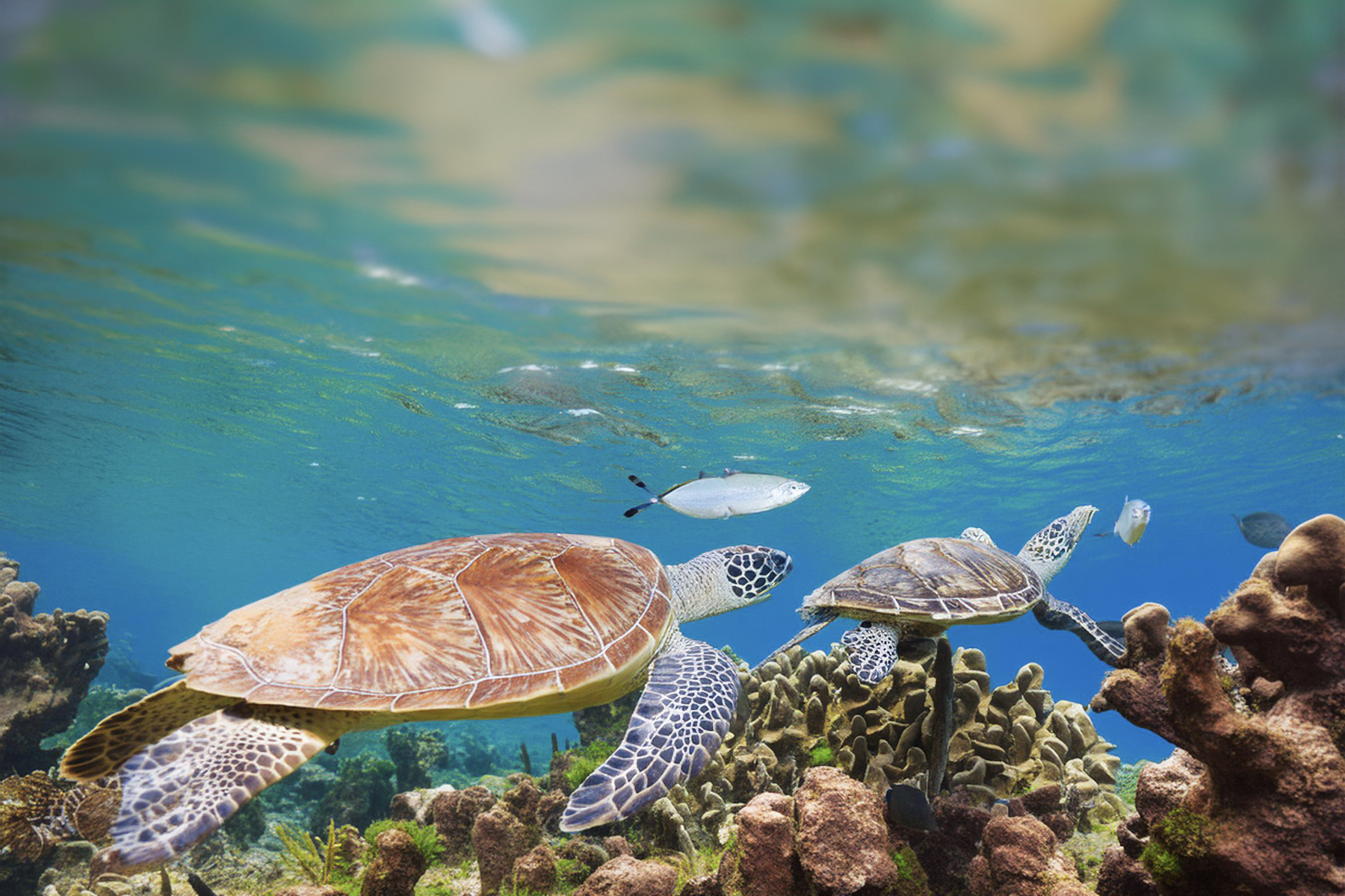 Bonaire sea turtles: a community effort to protect and preserve