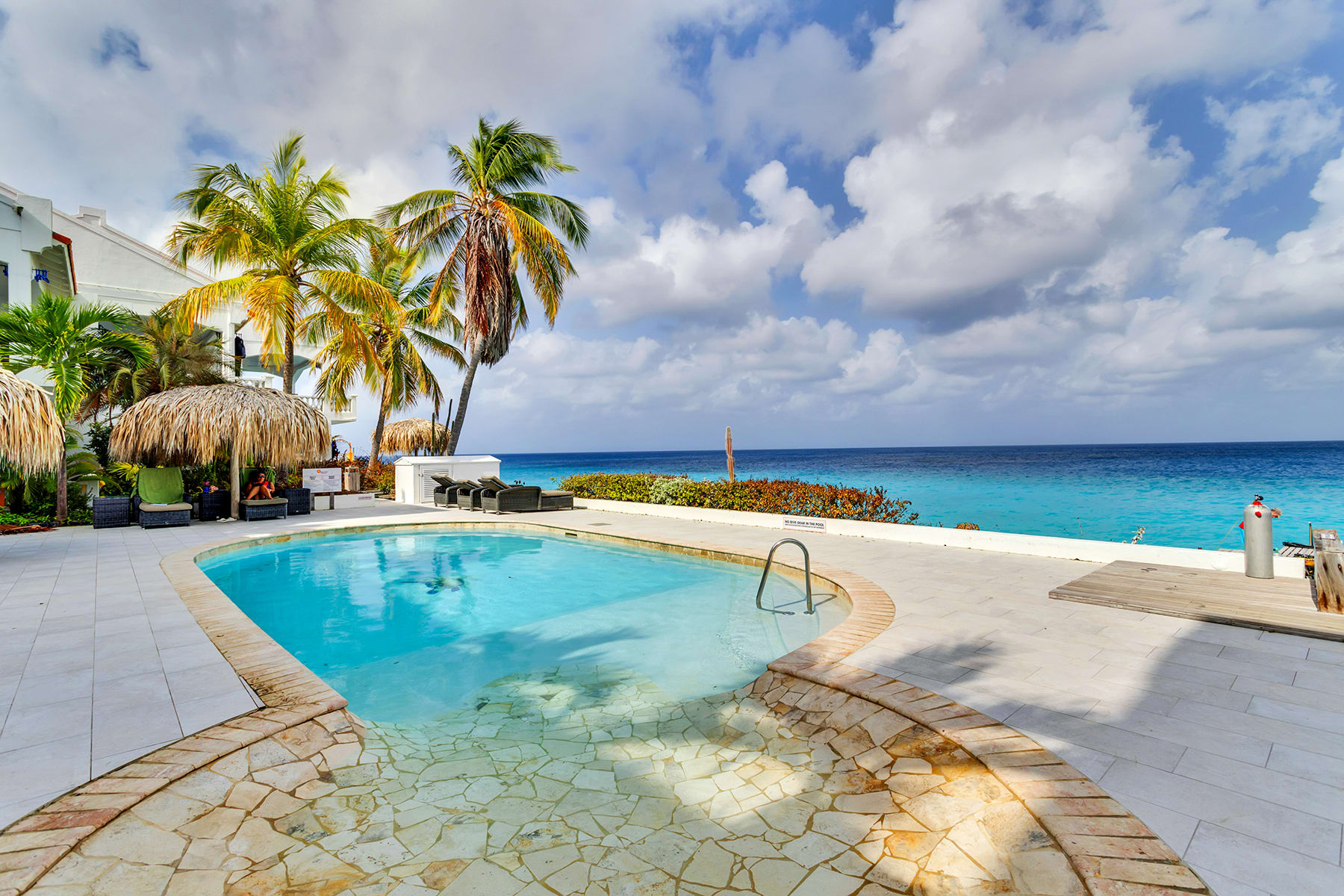 Belmar Oceanfront Apartment 15 with stunning sea views and refreshing ...